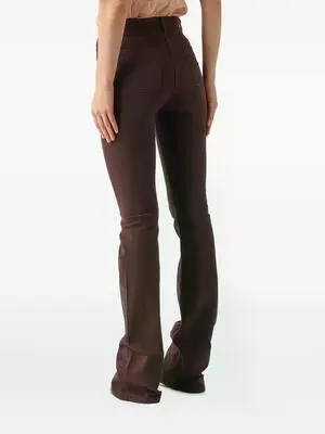 Elisabetta Franchi Bell-bottom Jeans With Golden Metal Details