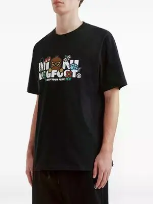 FINGERCROXX Printed T-shirt - Black