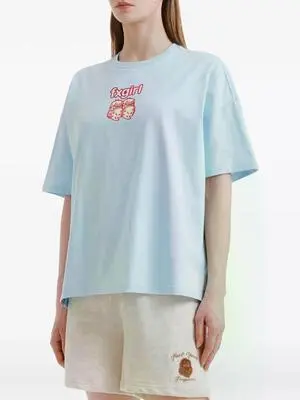 FINGERCROXX Printed T-shirt - Blue