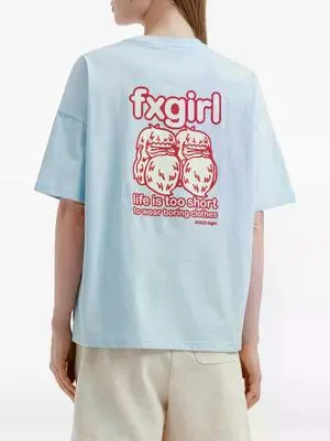 FINGERCROXX Printed T-shirt - Blue