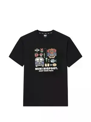FINGERCROXX Crew-neck T-shirt - Black