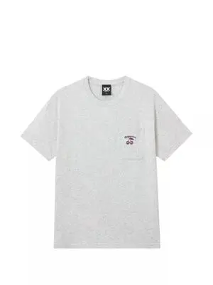 FINGERCROXX Chest-pocket T-shirt - Grey