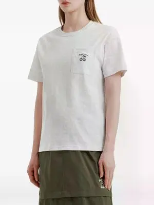 FINGERCROXX Chest-pocket T-shirt - Grey