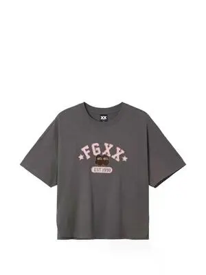 FINGERCROXX Logo-detail T-shirt