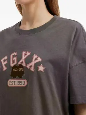 FINGERCROXX Logo-detail T-shirt