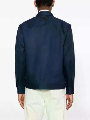 Brioni Zipped Shirt Jacket