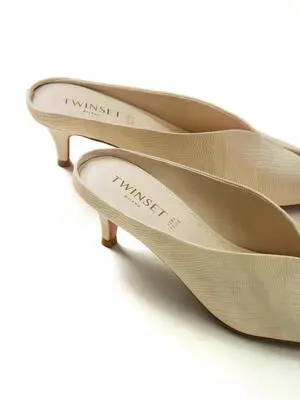 TWINSET Tejus-print Mules