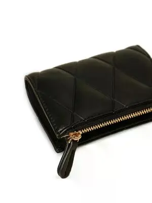 TWINSET Bi-fold Quilted Wallet - Black