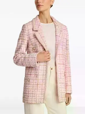 WEILL Tweed Braided-trim Blazer