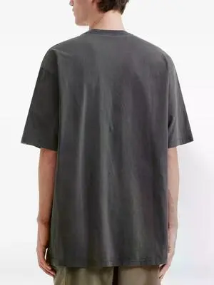 FINGERCROXX Short-sleeved Crewneck T-shirt - Grey