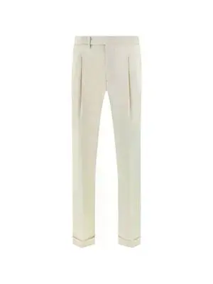 Paul & Shark Double-pleats Chino Trousers
