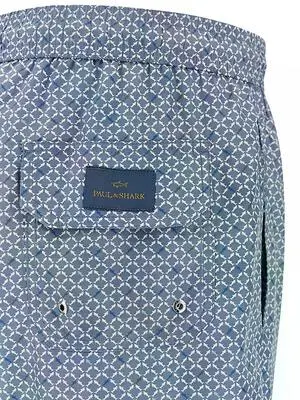 Paul & Shark Geometric Print Swimwear