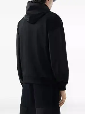 Gcds Logo-detail Zip-up Cotton Hoodie