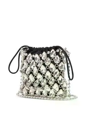 SELF-PORTRAIT Crystal Chainmail Mini Bag