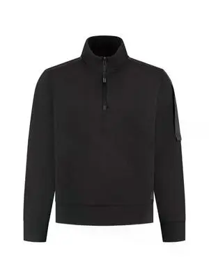 PARAJUMPERS Zip Closure Sweatshirt - Black