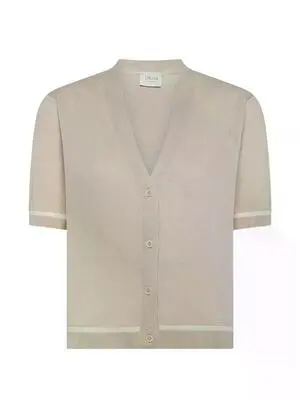 CRUNA V-neck Striped Knitwear