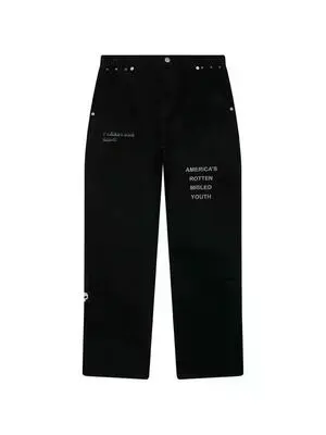 PLEASURES Embroidered Trousers