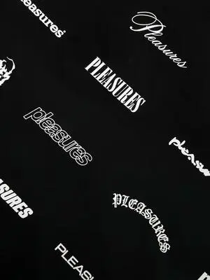 PLEASURES Wordmark Zip Hoodie