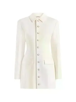 Manière De Voir Amelie Button Blazer Dress