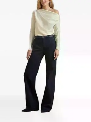Ralph Lauren Draped Off-shoulder Blouse