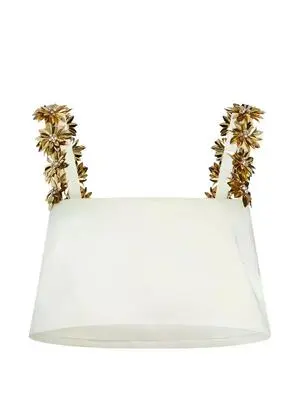 Retrofete Sinead Embellished Top - Neutrals