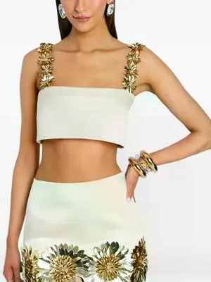 Retrofete Sinead Embellished Top - Neutrals