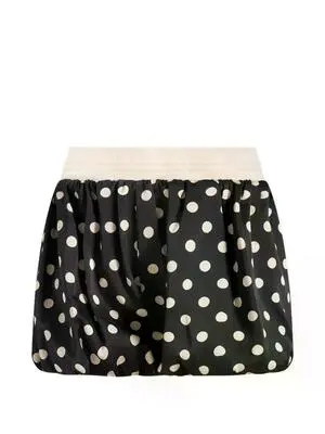 Manière De Voir Polka-dot Balloon Shorts