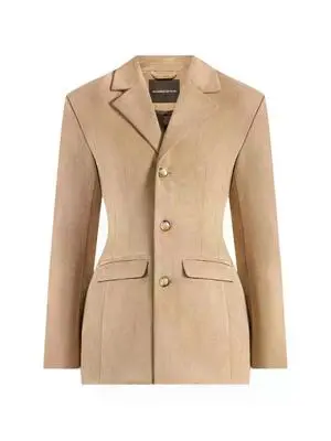 Maniere De Voir Button Detailed Blazers For Women