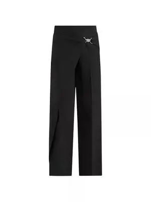 Maniere De Voir Zip Up Pants For Women