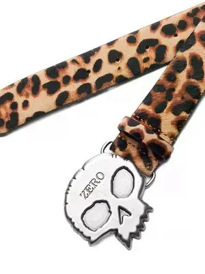 PLEASURES Studded Skull Belt