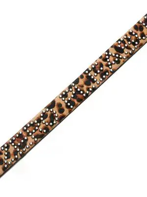 PLEASURES Studded Skull Belt