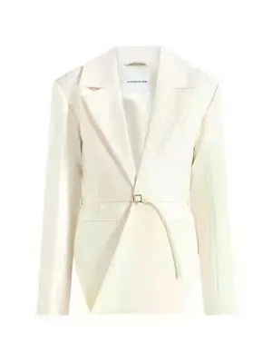 Manière De Voir Yuna Belted Blazer - Neutrals