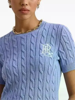 Ralph Lauren Cable-knit Intarsia T-shirt