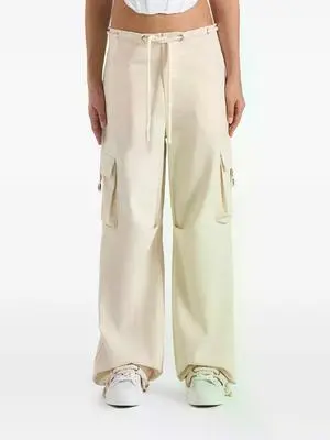Manière De Voir Maniere De Voir Cargo Pocket Cotton Trousers