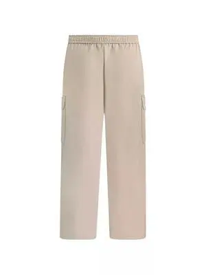 Manière De Voir Maniere De Voir Elasticated Cargo Trousers - Neutrals