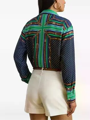 Ralph Lauren Polka-dot Print Shirt