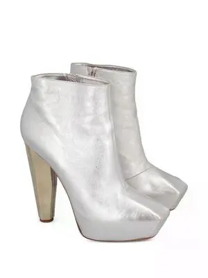 VERSUS Square-toe Platform Boots