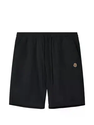 FINGERCROXX Drawstring Cotton Shorts - Black