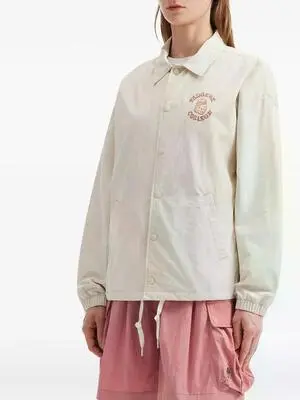 FINGERCROXX Graphic Drawstring Jacket - Neutrals