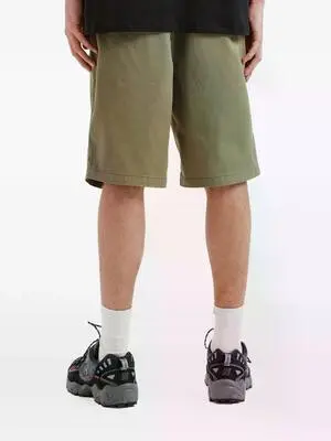 FINGERCROXX Logo-detail Drawstring Shorts - Green