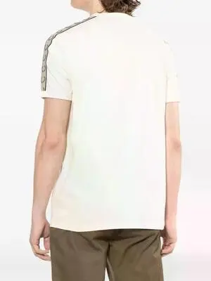 Fred Perry Taped-sleeve T-shirt - Neutrals