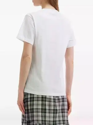 FINGERCROXX Logo-patches T-shirt - White