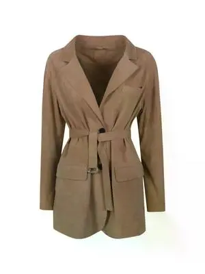 DESA 1972 Belted Suede Jacket