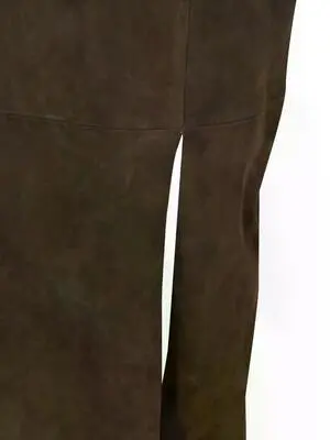 ENES Suede Midi Skirt