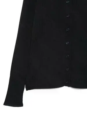 Seventy Ribbed Buttoned Cardigan