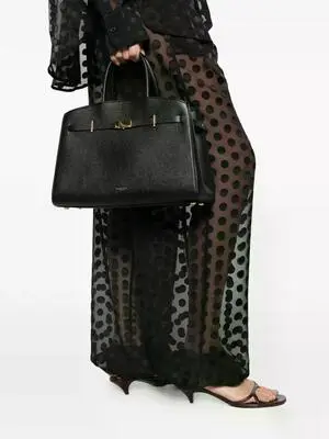 DEMELLIER Midi Hudson Tote Bag - Black