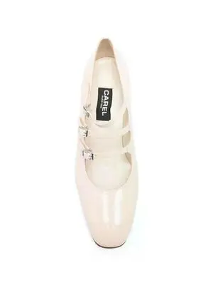 CAREL Kina Triple-strap Pumps - Neutrals