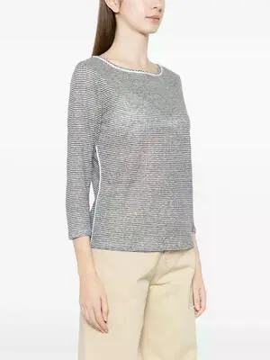 PUROTATTO Striped Top