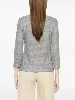 PUROTATTO Striped Top