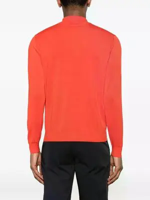 DRUMOHR Buttoned Long-sleeve Polo Shirt